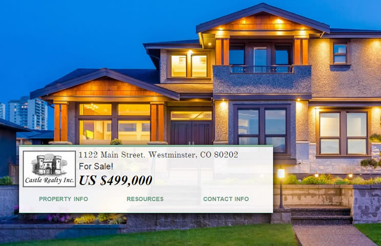 Single Property Websites & Sites, Real Estate Marketing ...